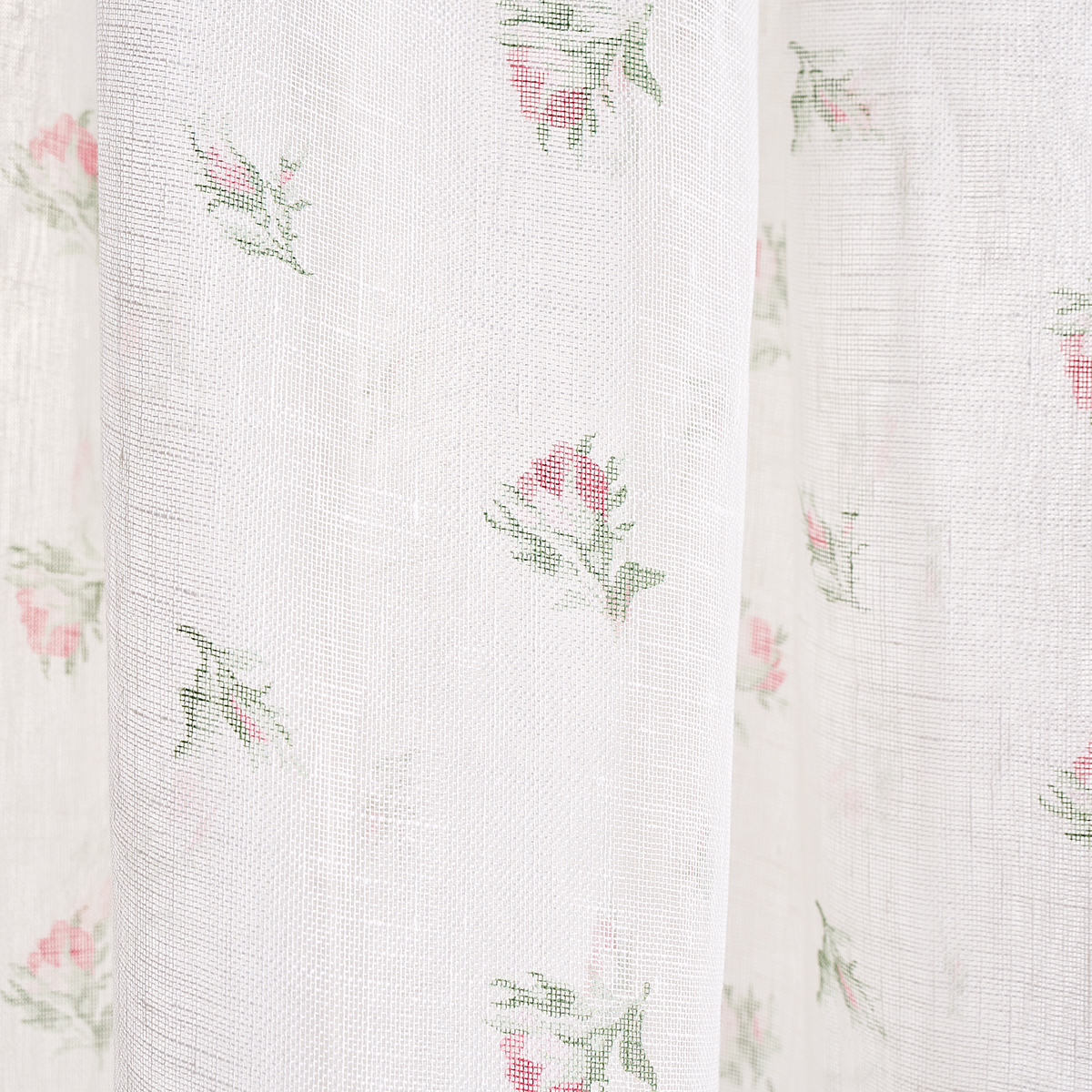 Margie Floral Sheer - Rose Fabrics | Schumacher