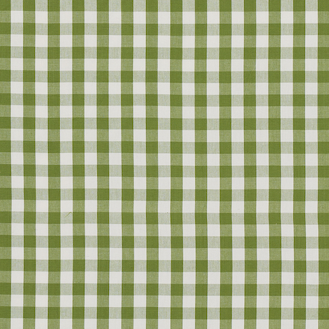 Elton Cotton Check - Leaf Fabrics | Schumacher