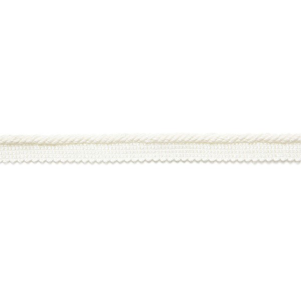 Aimee Linen Lipcord - Blanc Trims | Schumacher