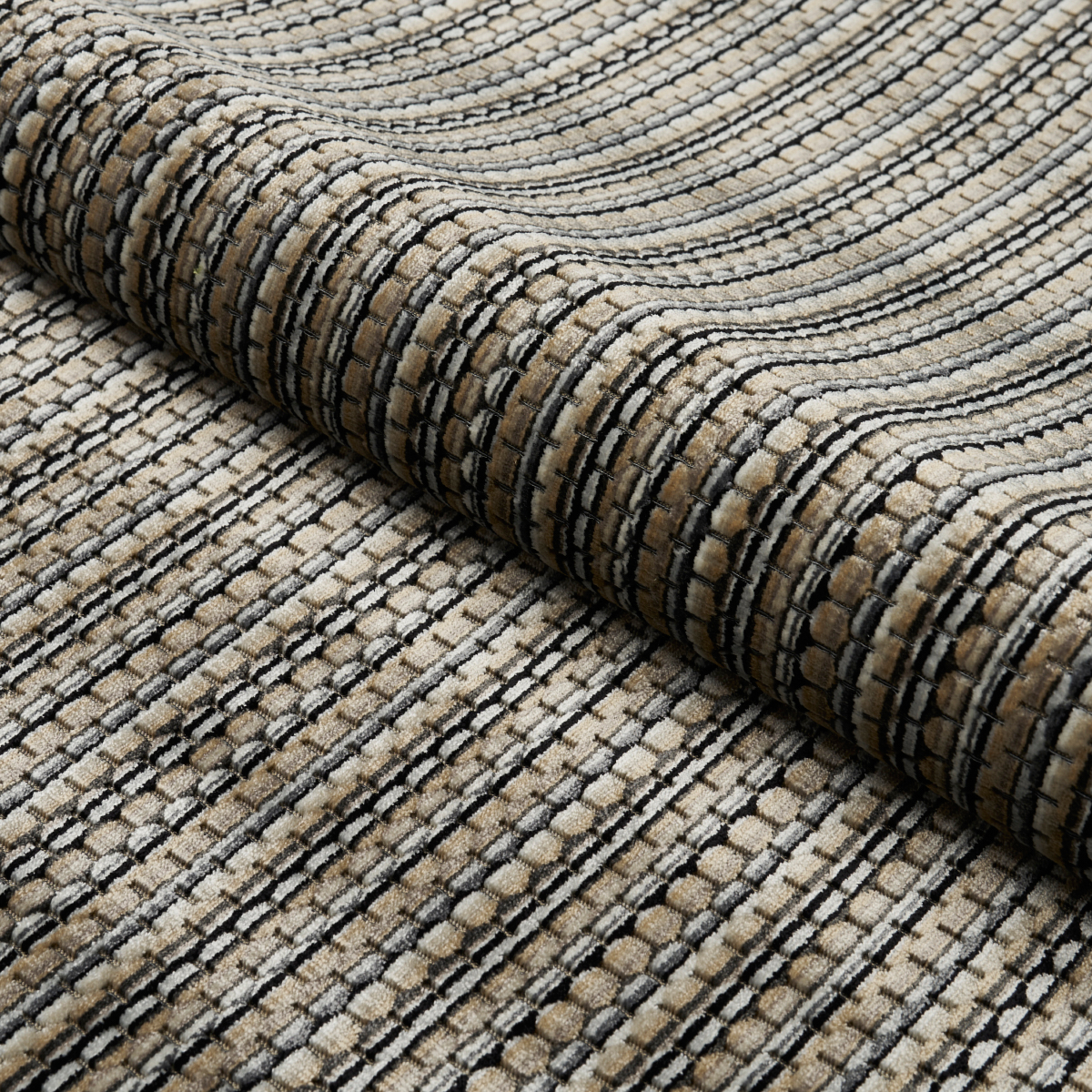 Downtown Velvet - Pebble Fabrics | Schumacher