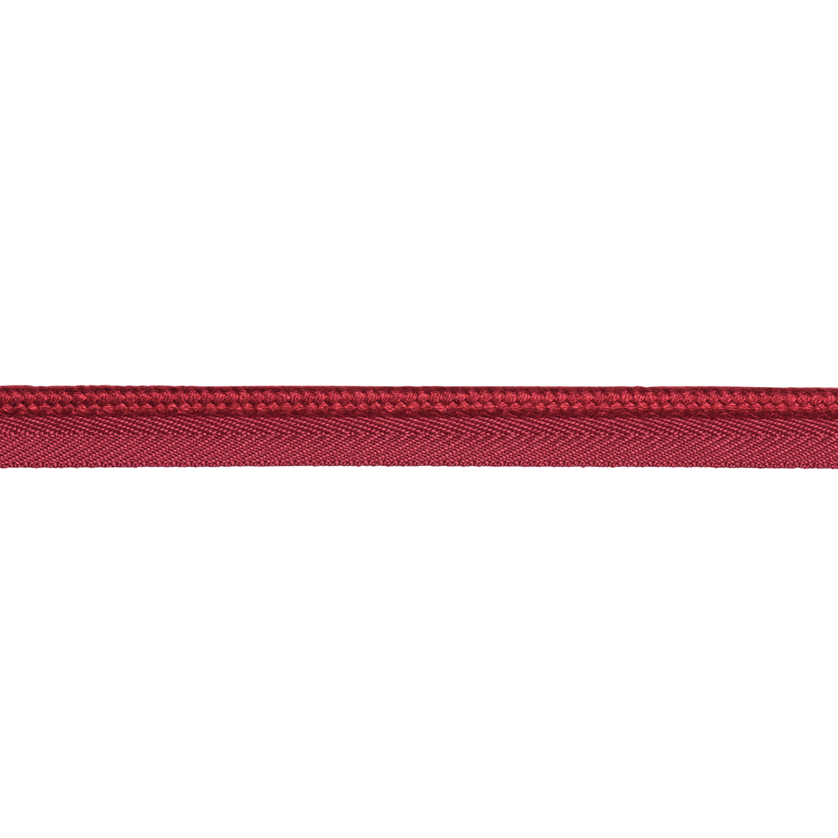 Cedric Cotton Lip Cord Medium - Red Trims | Schumacher