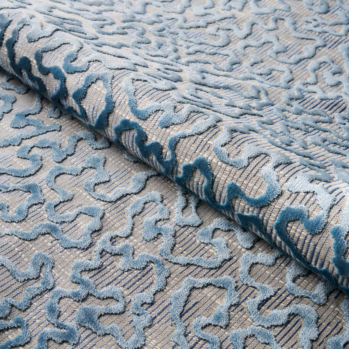 Janis Velvet - Moonstone Fabrics | Schumacher