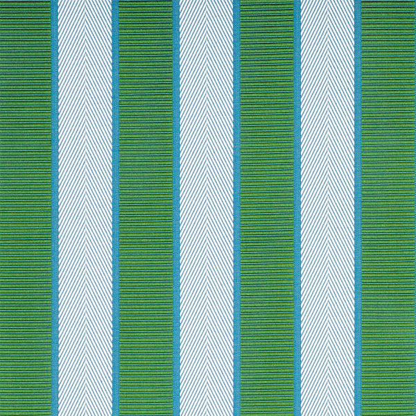 Ribbon Stripe - Emerald Fabrics | Schumacher