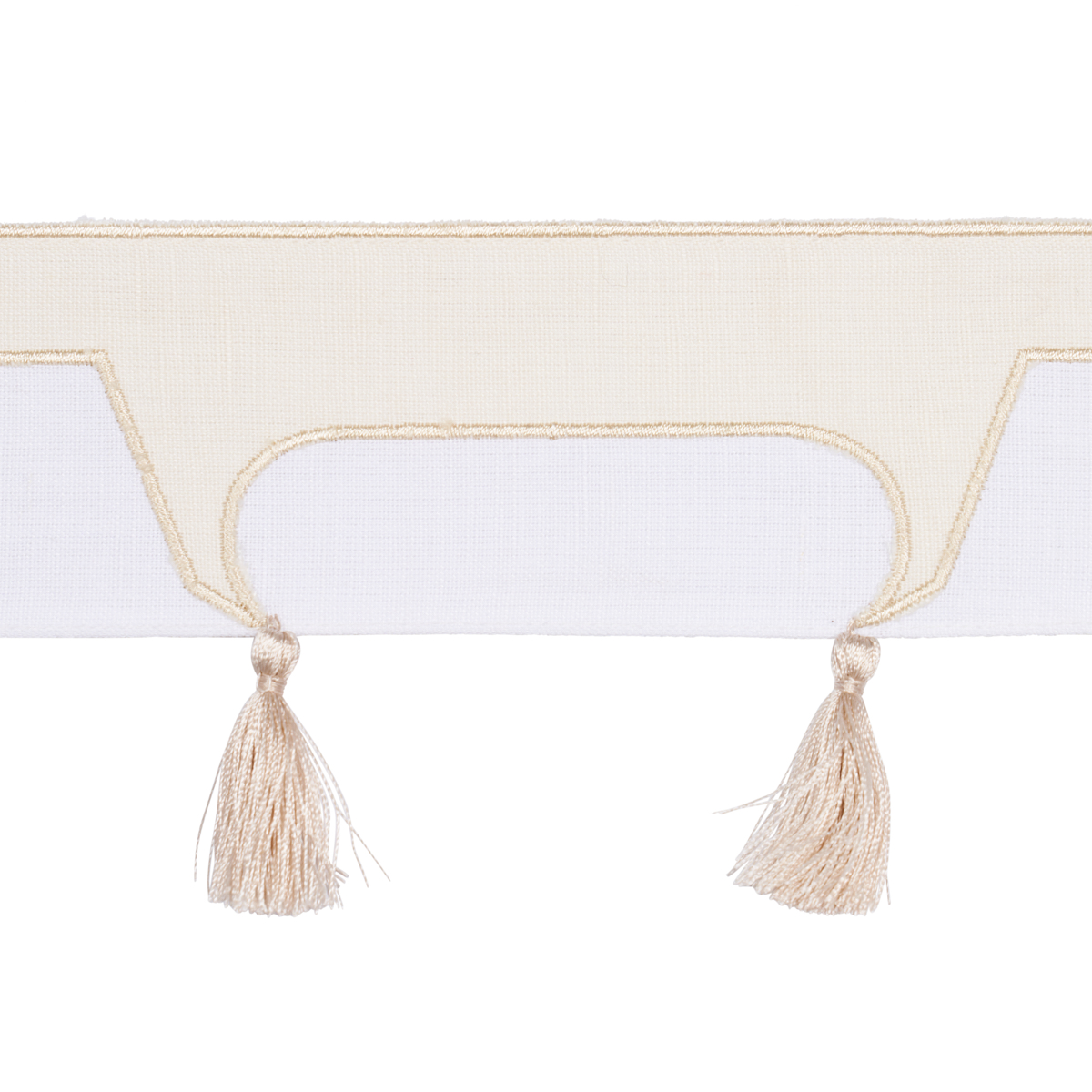 Pagoda Trim - Ivory Trims | Schumacher