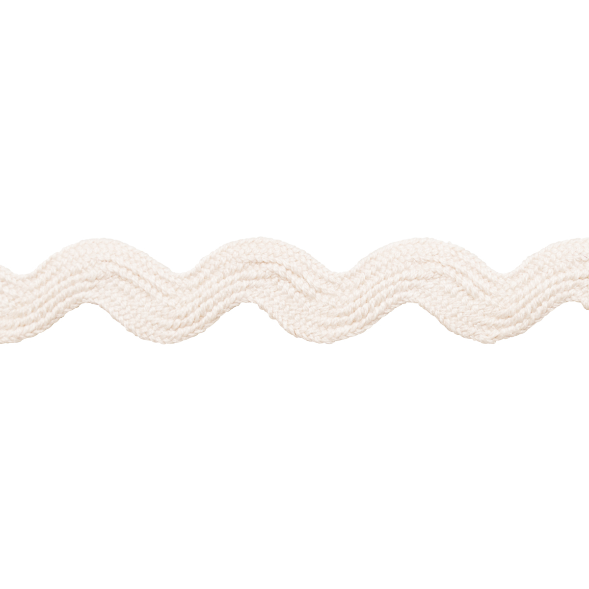 Ric Rac Tape Medium - Ivory Trims | Schumacher