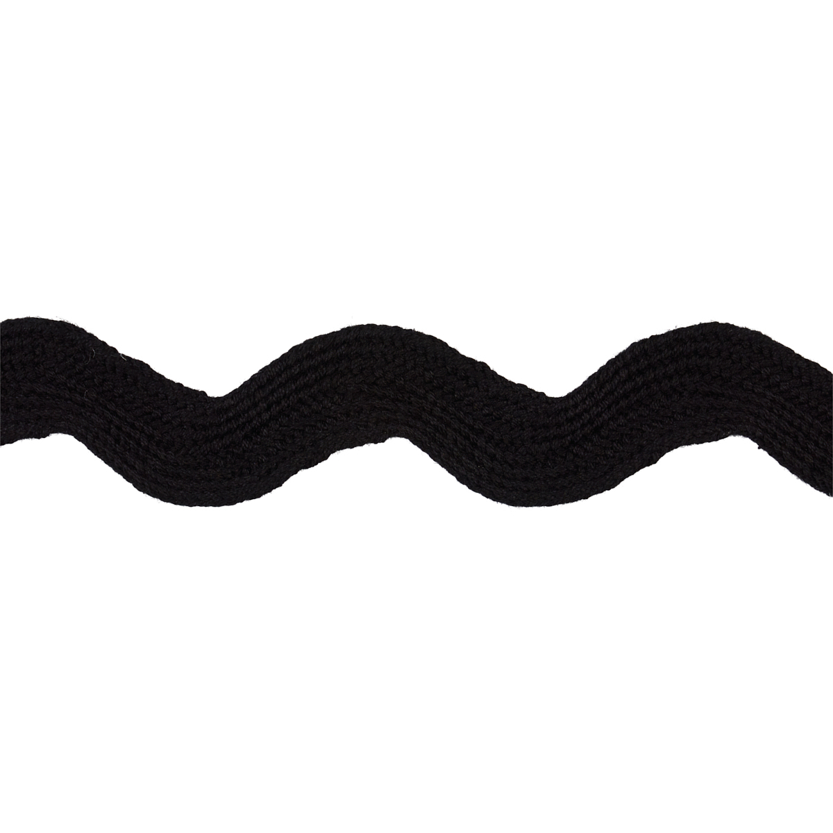 Ric Rac Tape Large - Black Trims | Schumacher