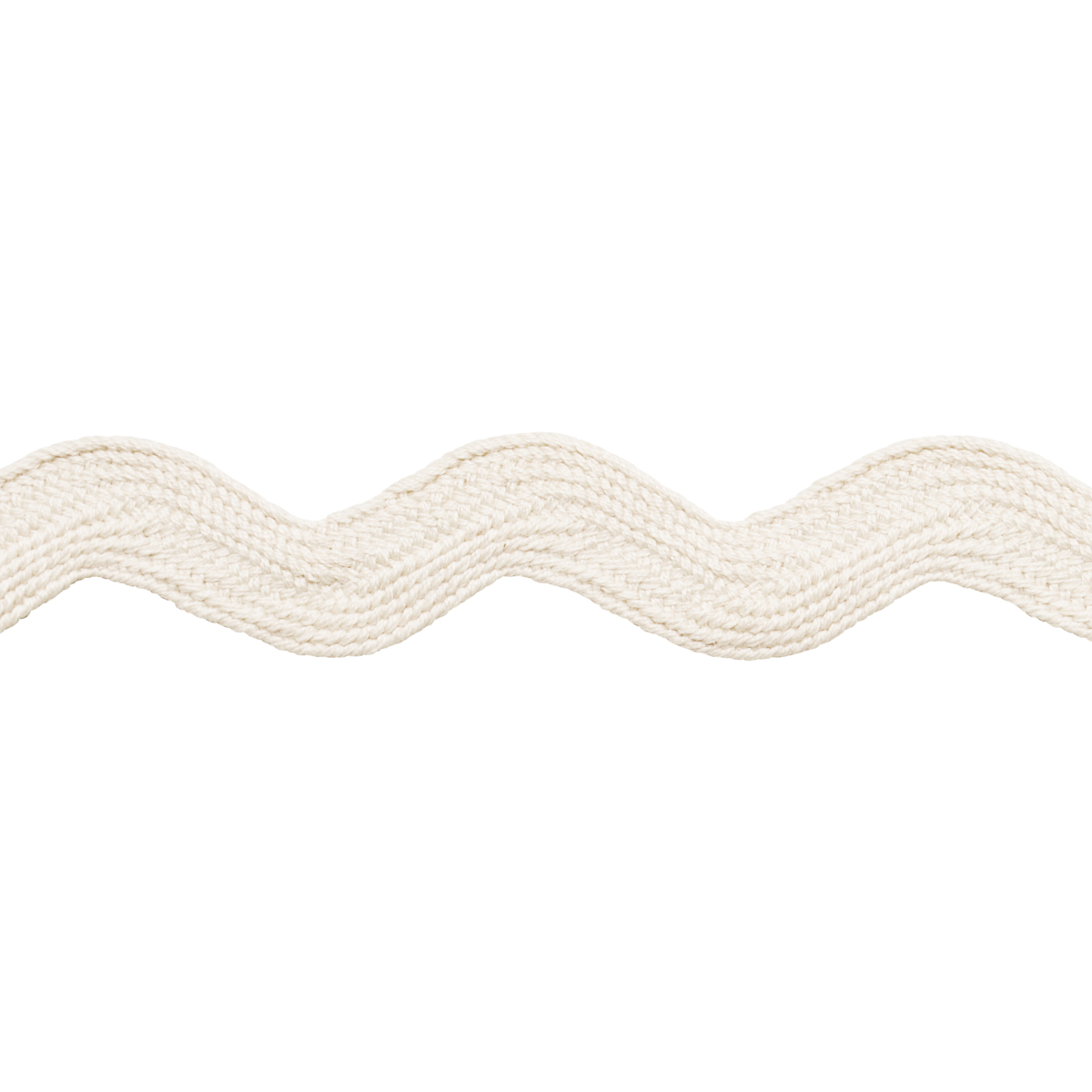 Ric Rac Tape Large - Ivory Trims | Schumacher