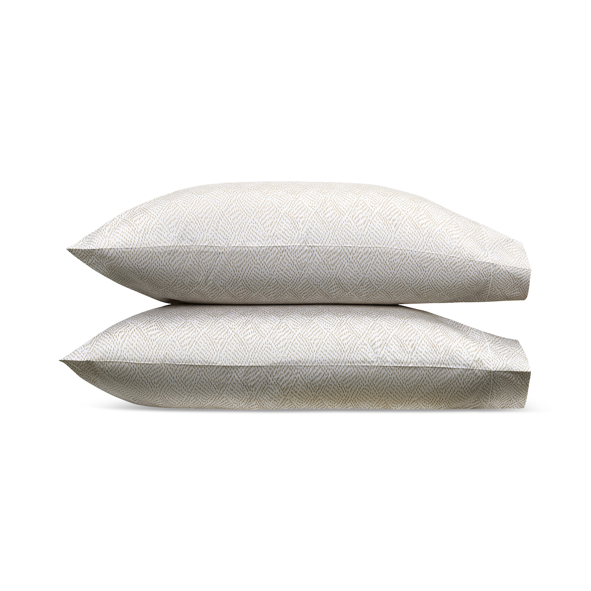 Duma Diamond Pillowcases - Dune Bed & Bath | Schumacher