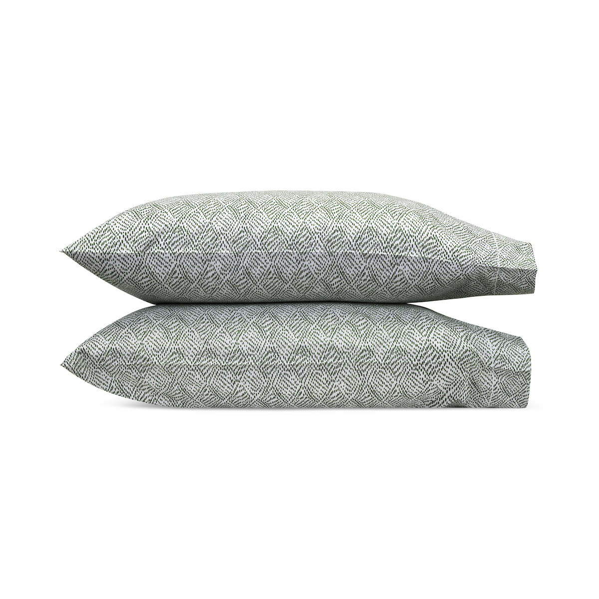 Duma Diamond Pillowcases - Grass Bed & Bath | Schumacher