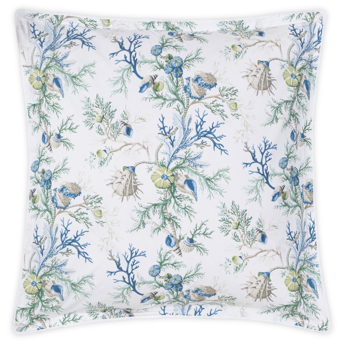 Del Tesoro Sham - Sea Bed & Bath | Schumacher