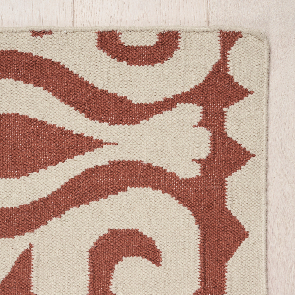 Seema Indoor/Outdoor Rug - Rust Rugs | Schumacher