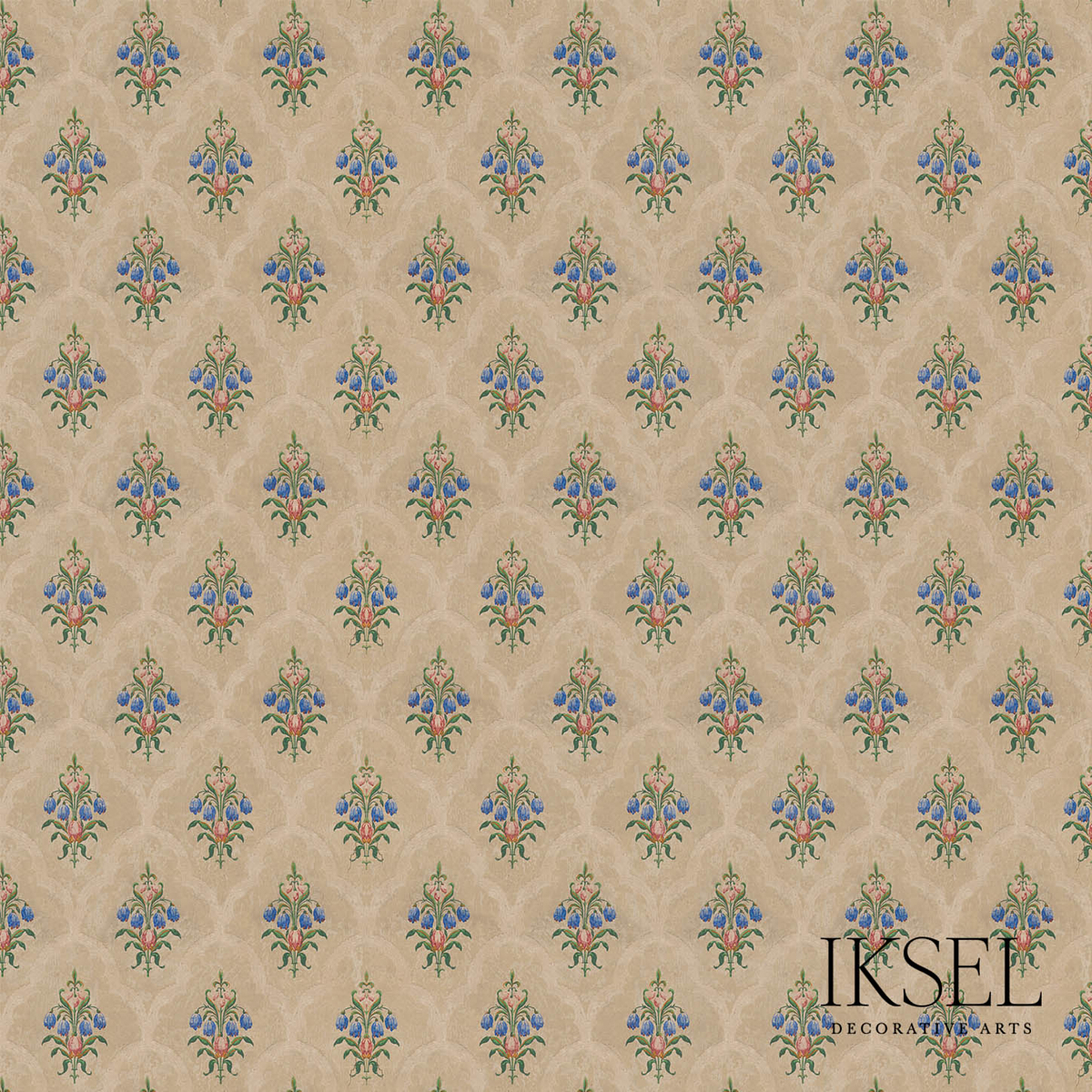 Louis XVI Prairie Bouquet - Original Wallpapers | Schumacher